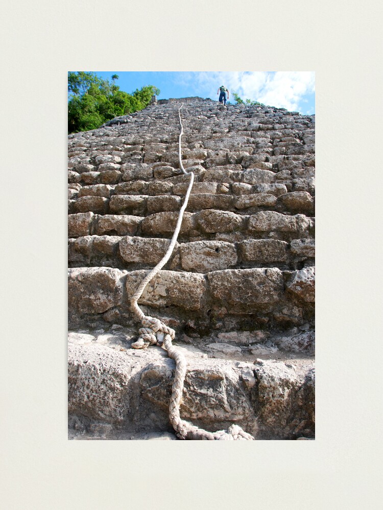 " steps of the maya" Photographic Print by dinghysailor1 | Redbubble