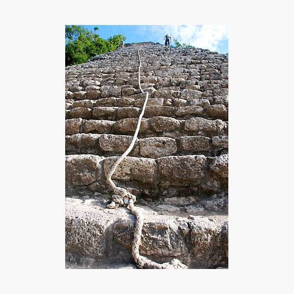" steps of the maya" Photographic Print by dinghysailor1 | Redbubble