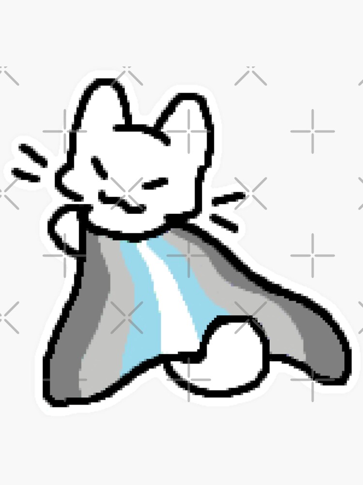 "demi boy kitty" Sticker for Sale by kippicat | Redbubble