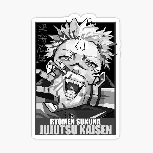 "Jujutsu kaisen Ryomen sukuna " Sticker for Sale by Superkent | Redbubble