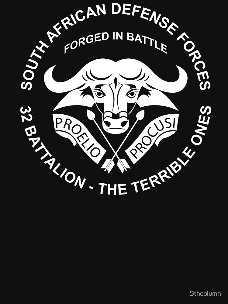 "32 Battalion - South Africa Defense Force" T-shirt for Sale by ...