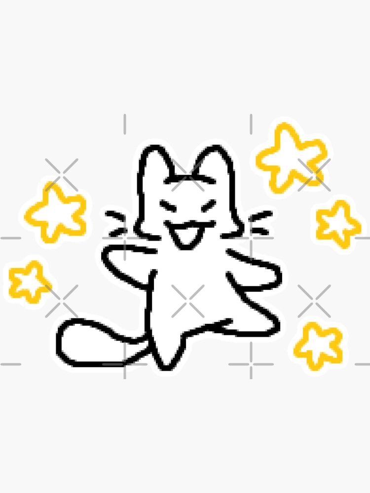 "kippi" Sticker for Sale by kippicat | Redbubble