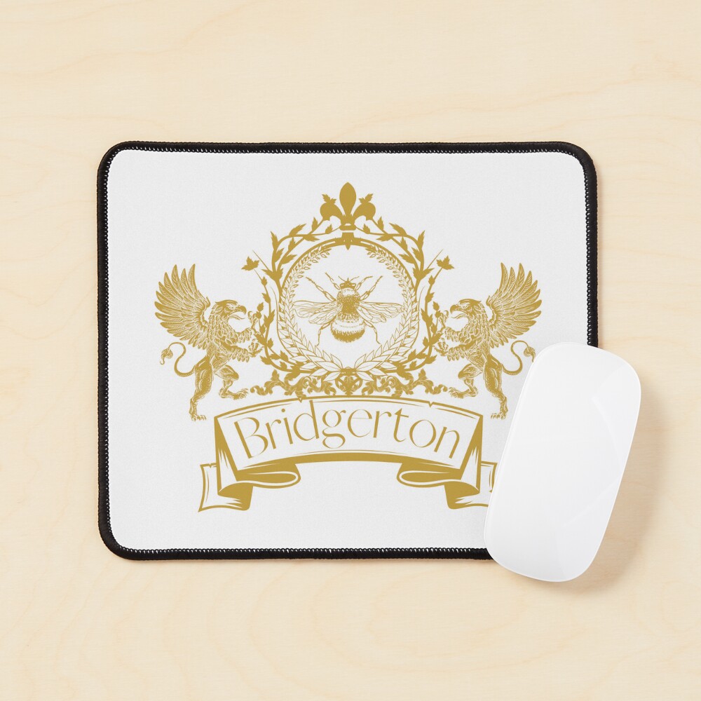 "Bridgerton Crest with griffins" Sticker by Leyzel | Redbubble