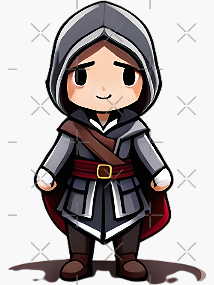"Cute Little Assassins" Sticker for Sale by Permana96 | Redbubble