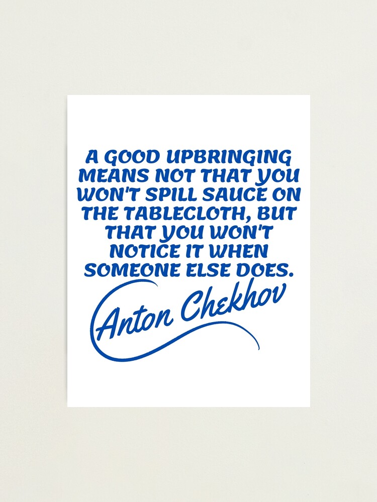 Great Chekhov Quotes