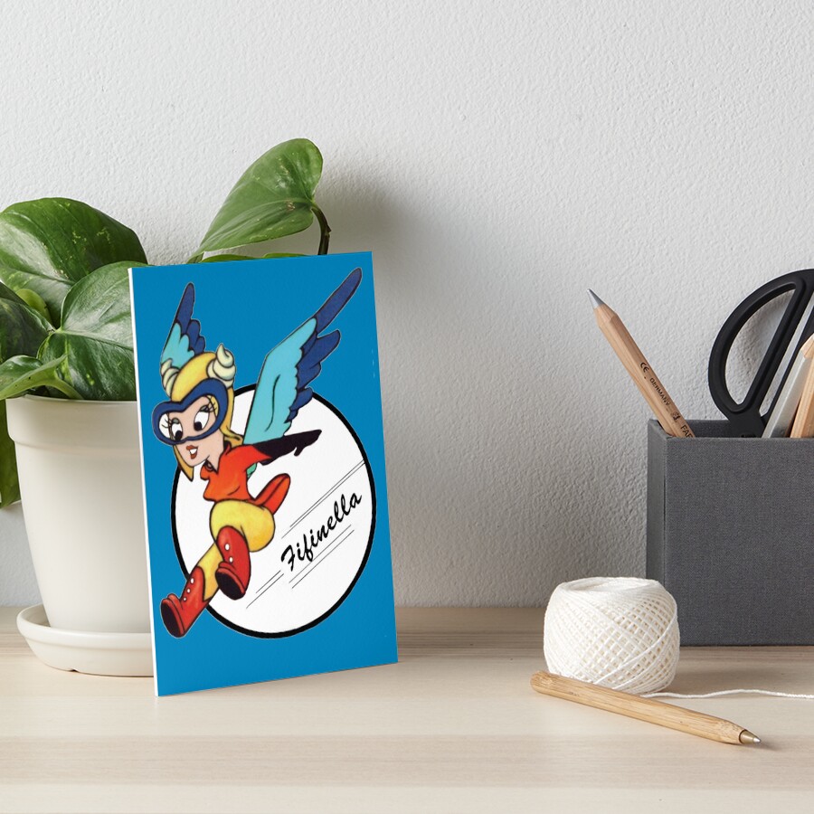 "Fifinella WASP Shirt" Art Board Print by warbirdwear | Redbubble