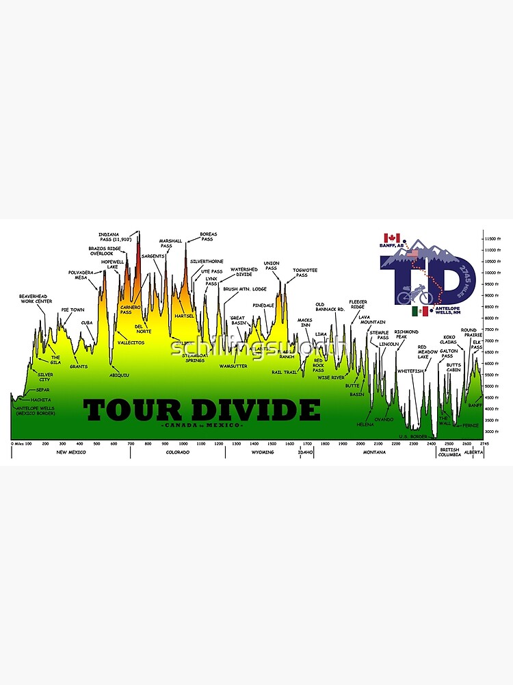 Tour Divide Logo Markus Weinberg | Die Tour Divide Pilgerreise Und