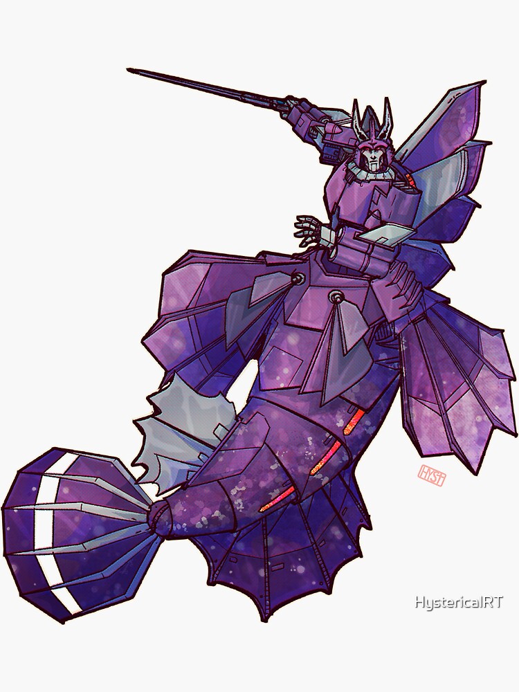 "Merformers- Weedy Scorpionfish Cyclonus" Sticker for Sale by ...