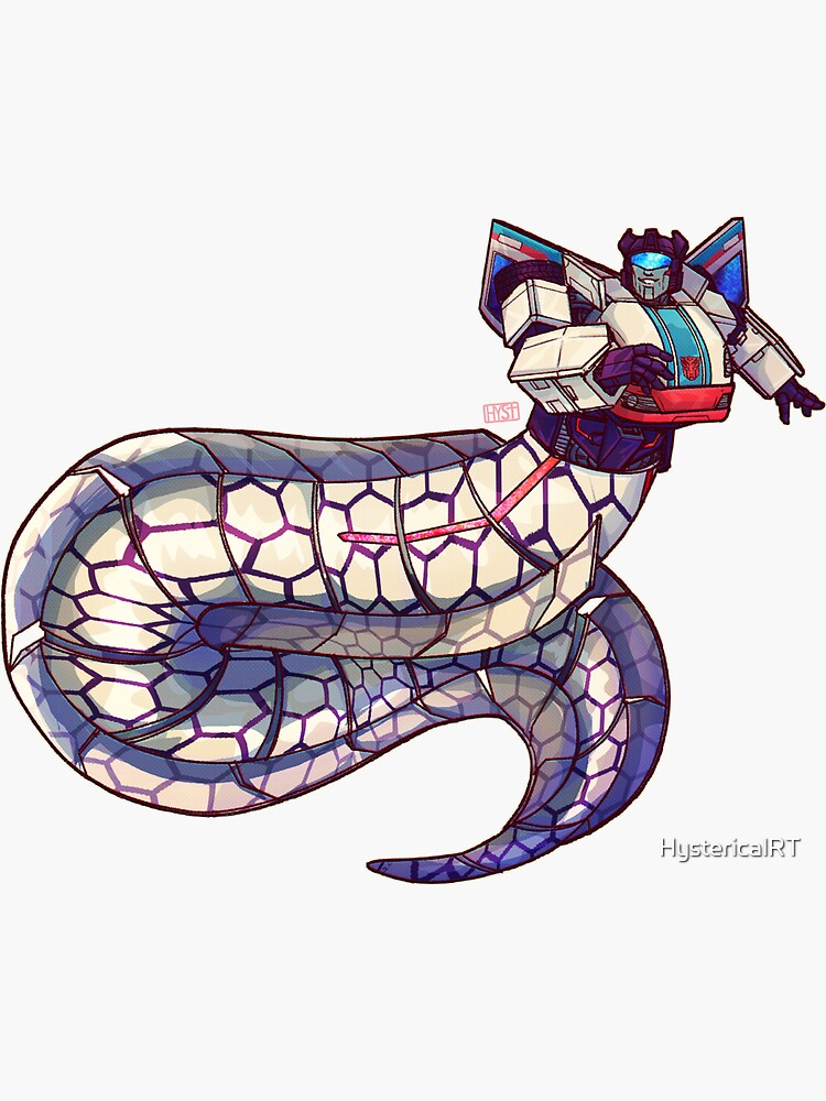 "Merformers- Tessalata Eel Jazz" Sticker for Sale by HystericalRT ...