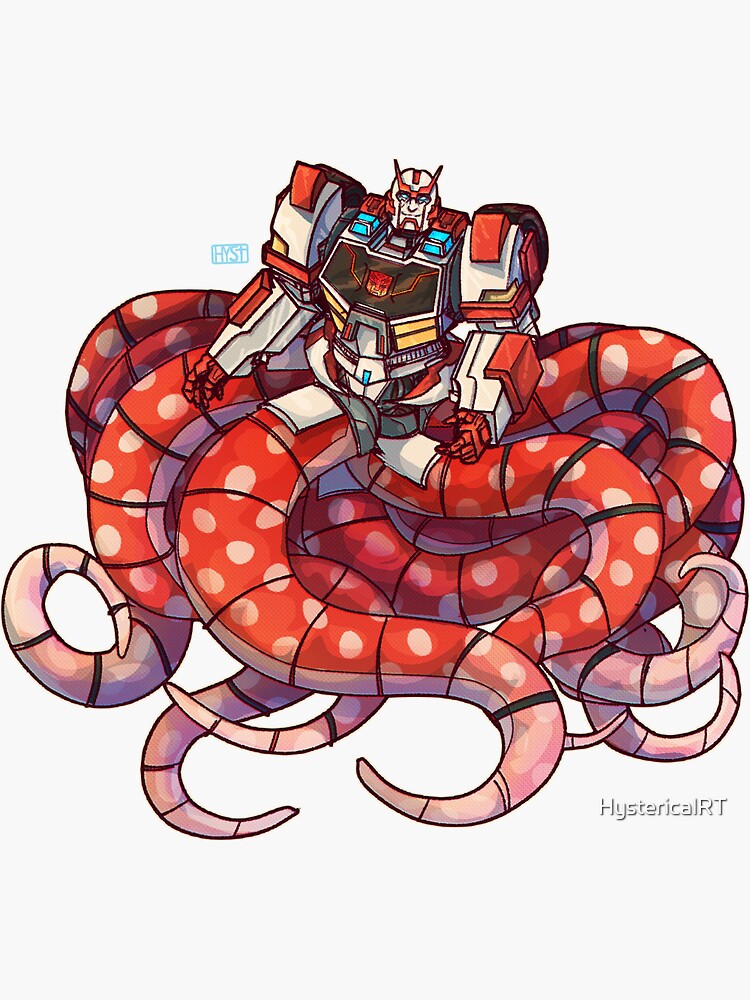 "Merformers- White-spotted octopus Ratchet" Sticker for Sale by ...