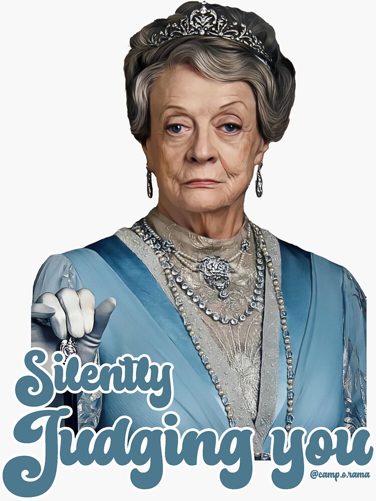 "Maggie Smith" Sticker for Sale by Camp-o-rama | Redbubble