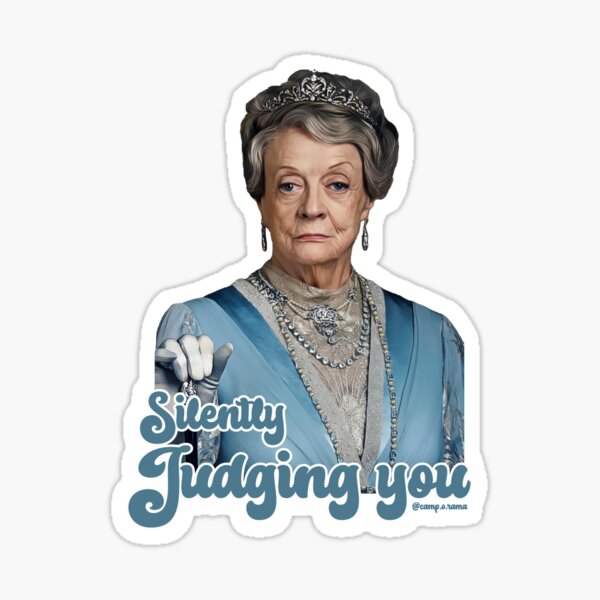 "Maggie Smith" Sticker for Sale by Camp-o-rama | Redbubble