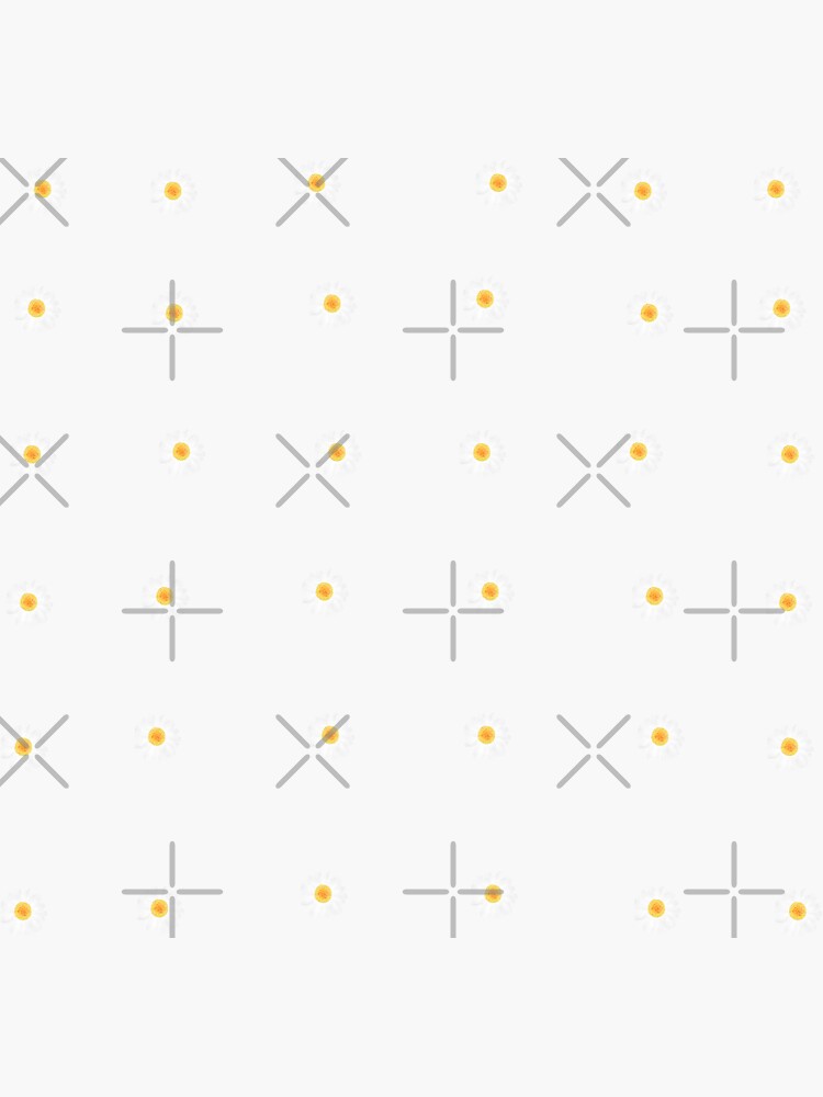 "Tiny daisy space filler" Sticker for Sale by Aurora-H | Redbubble