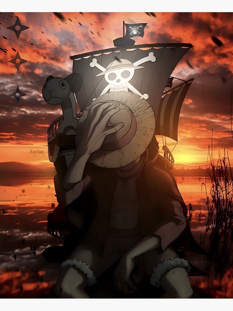 "One Piece Luffy fan art" Sticker for Sale by fastansic | Redbubble