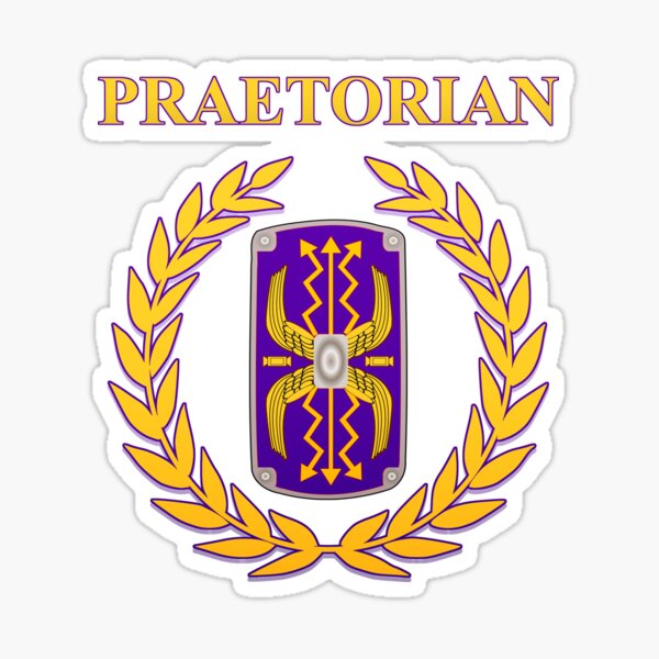 "Roman Empire Praetorian Guard" Sticker by WarlordApparel | Redbubble