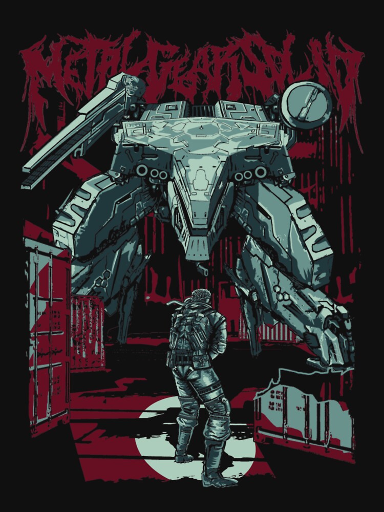 "Metal Gear Solid Fan Art " Essential T-Shirt for Sale by sanyuantonio | Redbubble