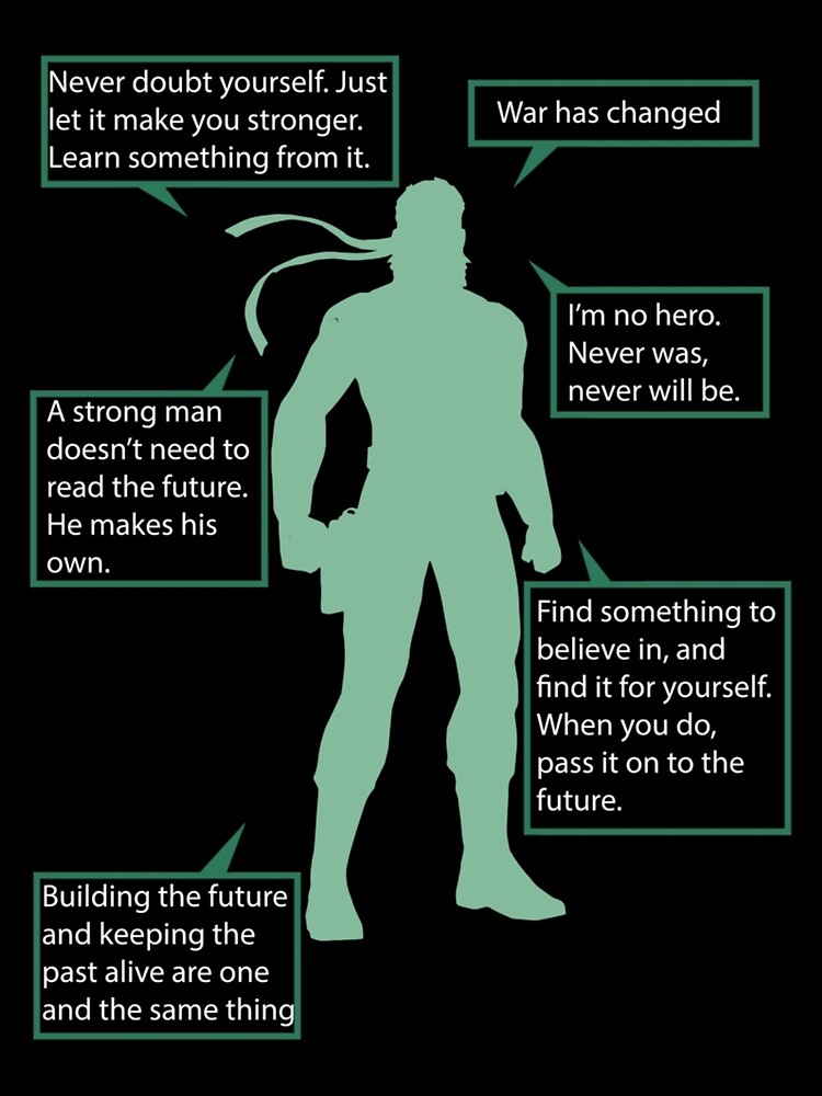 Metal Gear Inspirational Quotes