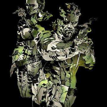 "Metal Gear Solid The Boss _ Big Boss " Sticker for Sale by ...