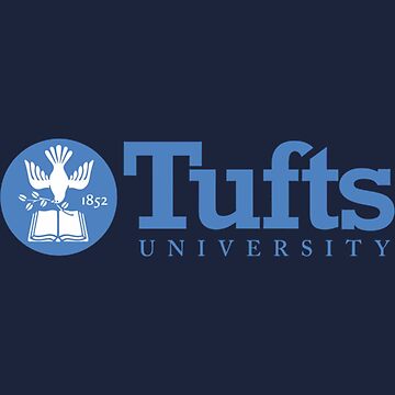 "Awesome Tufts Logo " Sticker for Sale by Makairose | Redbubble