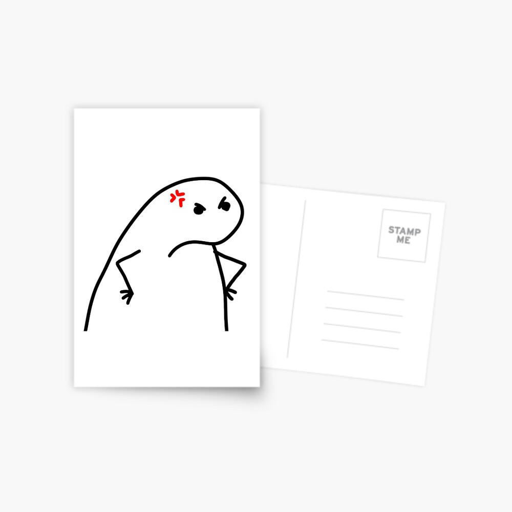 "angry Flork" Sticker by capibara- | Redbubble