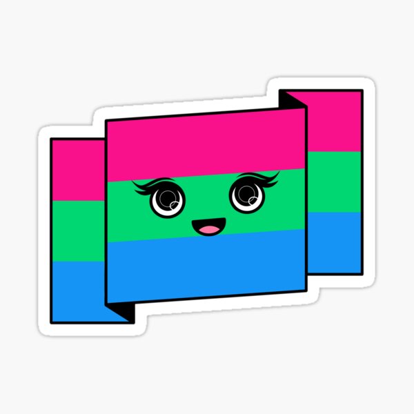 "Happy Pride Month (Polysexual Flag Edition)" Sticker for Sale by ...
