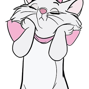 "Sassy Marie Aristocats" Sticker for Sale by StrongSpotLess | Redbubble