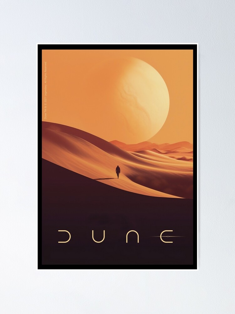 "Dune 2021. Fan Art" Poster for Sale by sonorian | Redbubble