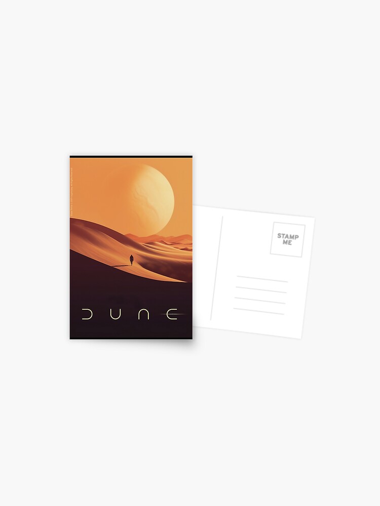 "Dune 2021. Fan Art" Postcard for Sale by sonorian | Redbubble