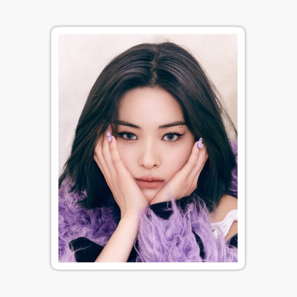 "ITZY Ryujin Cheshire Concept" Sticker for Sale by kiratostudio | Redbubble