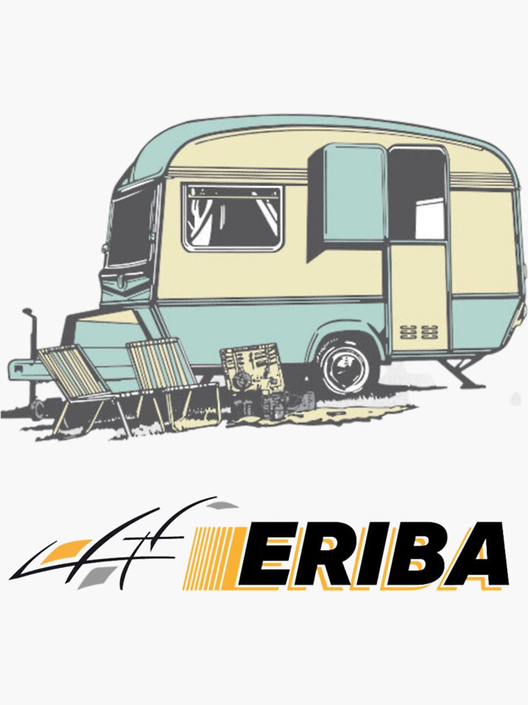 "Eriba deisgn Graphic " Sticker for Sale by megryann | Redbubble