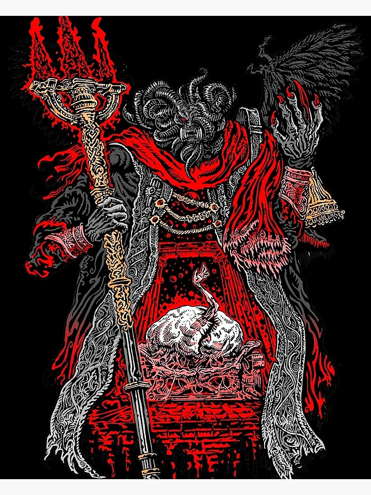 "Mohg, Lord of Blood" Poster for Sale by lnkomodo | Redbubble
