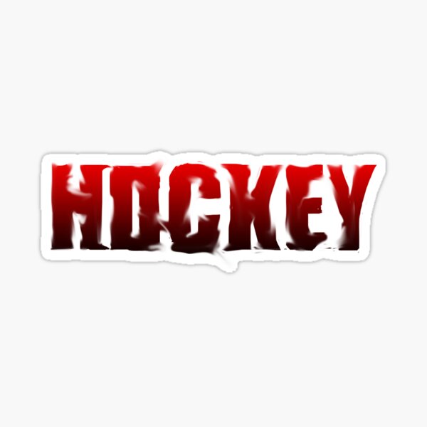 "Hockey" Sticker for Sale by Peppesk877 | Redbubble
