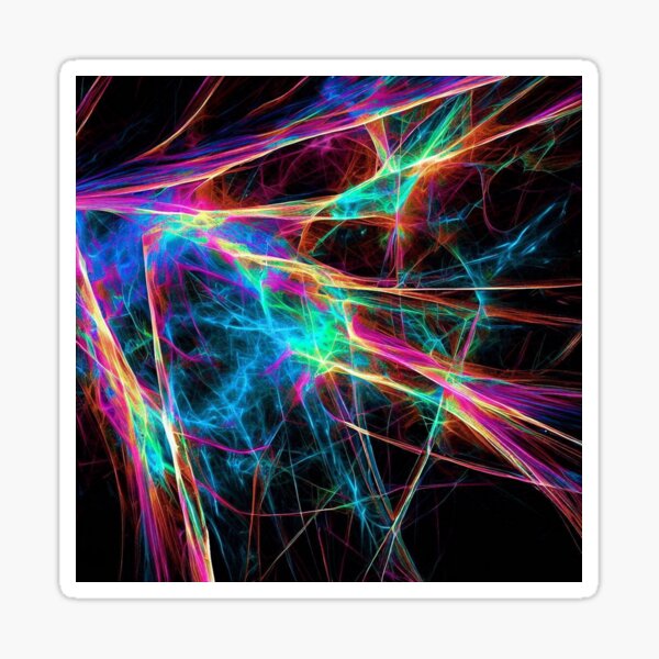 "Cosmic Threads" Sticker for Sale by garethparkes | Redbubble