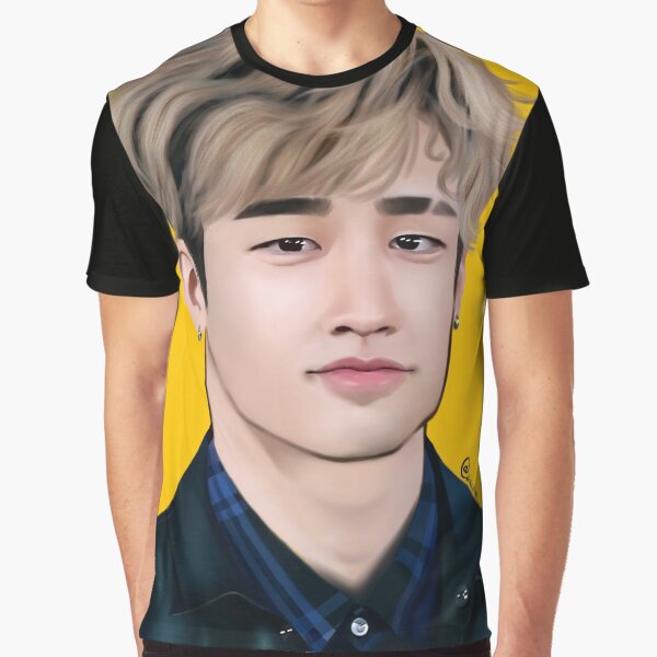 "Bang Chan/Chris Stray Kids Yellow" T-shirt for Sale by ninxnim ...