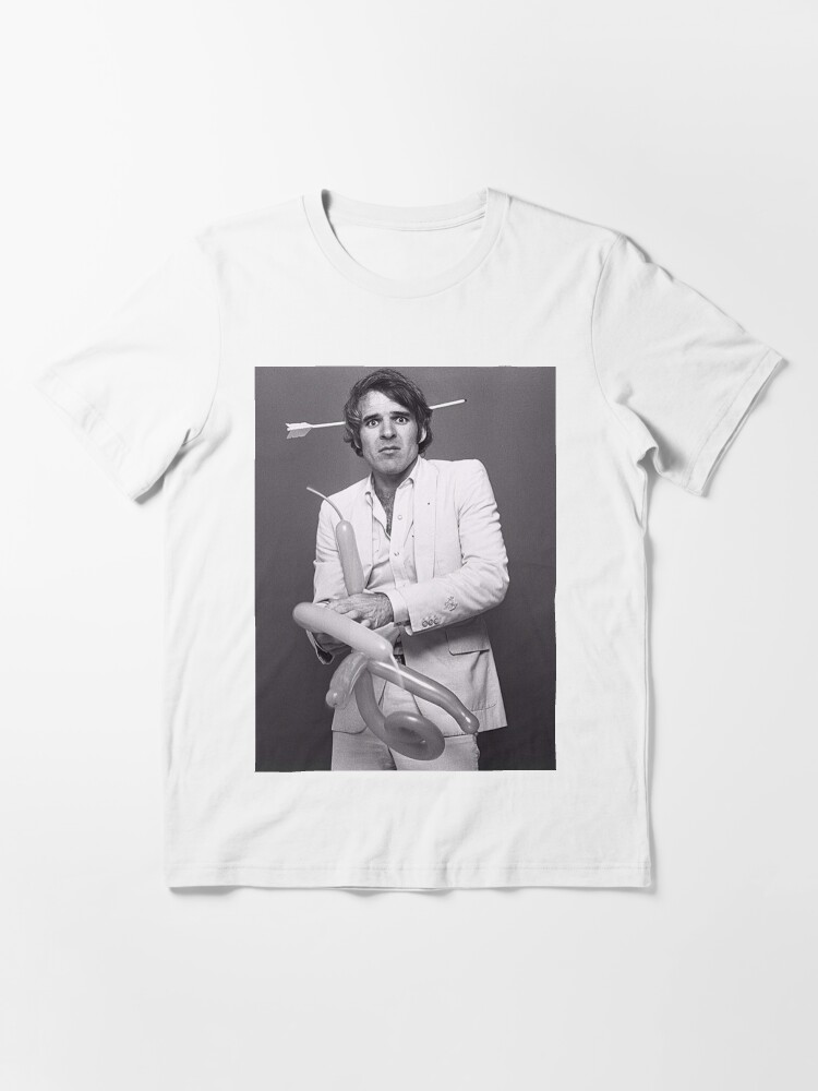"Steve Martin" Essential T-Shirt for Sale by romeobravado | Redbubble