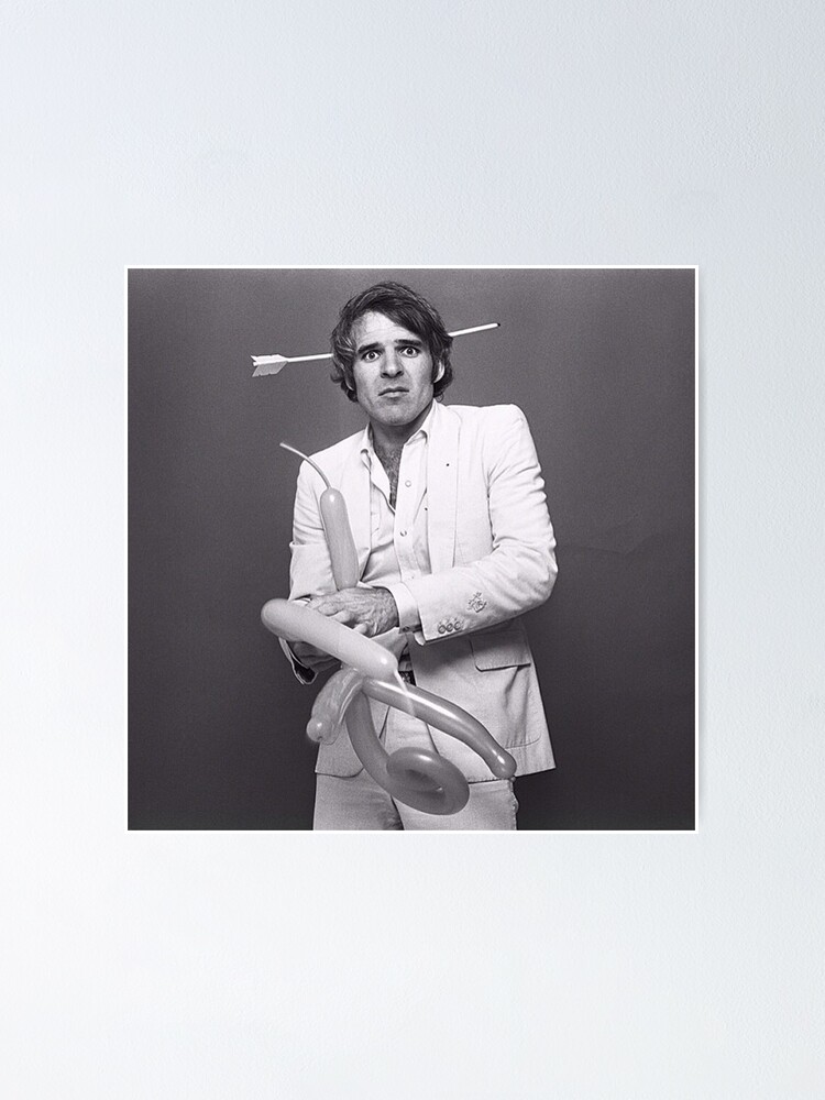 "Steve Martin" Poster for Sale by romeobravado | Redbubble