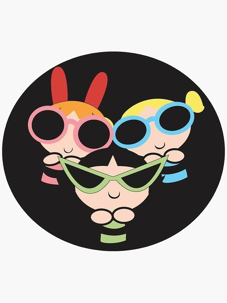 "powerpuff girls" Sticker by OceanPerez | Redbubble