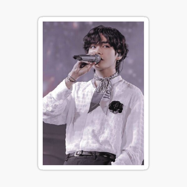 "BTS V" Sticker for Sale by loonelywhale | Redbubble