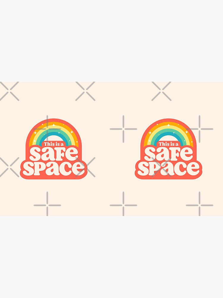 "Mental Health Quote - This is a Safe Space" Coffee Mug for Sale by ...