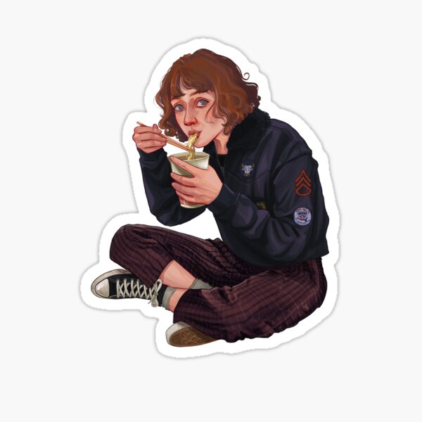 "Robin Buckley - Stranger Things" Sticker for Sale by BLUEM1DN1GHT ...