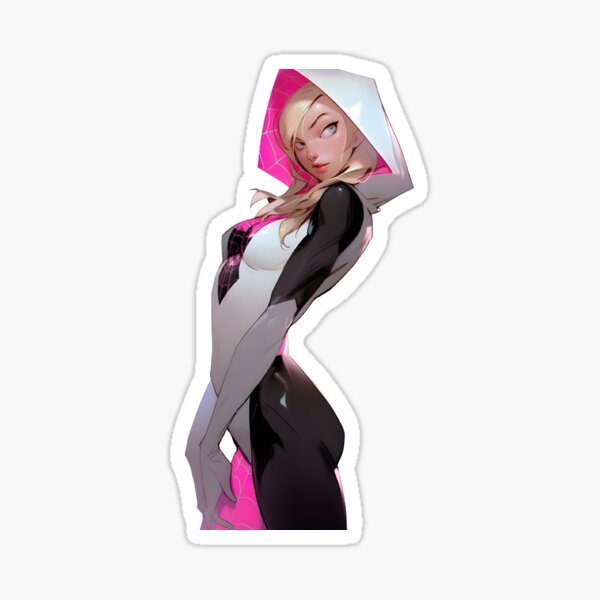 "Gwen Stacy Spider-Man: Across the Spider-Verse Sticker" Sticker for ...