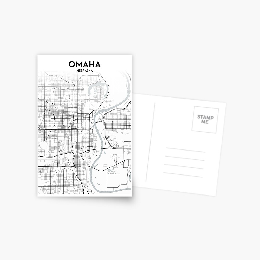 "Omaha City Map" Poster for Sale by OrtaMaps | Redbubble