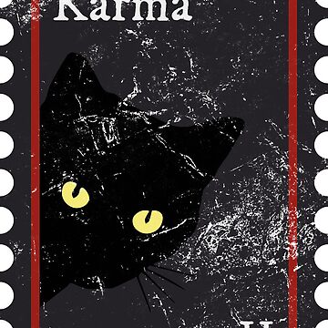 "Karma Taylor Swift, Stamp" Sticker by Jujiab | Redbubble
