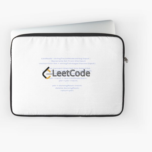 "LeetCode programming " Laptop Sleeve for Sale by Keycapkk | Redbubble