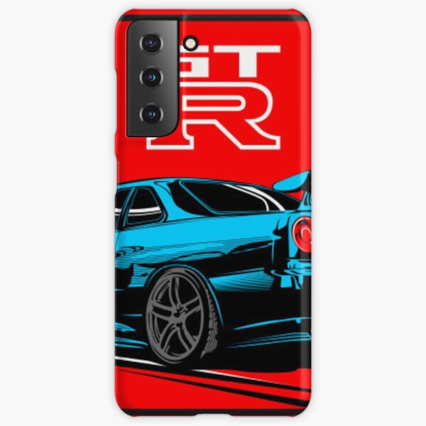 "Nissan Skyline GT-R R34" Samsung Galaxy Phone Case by MomuSell04 ...