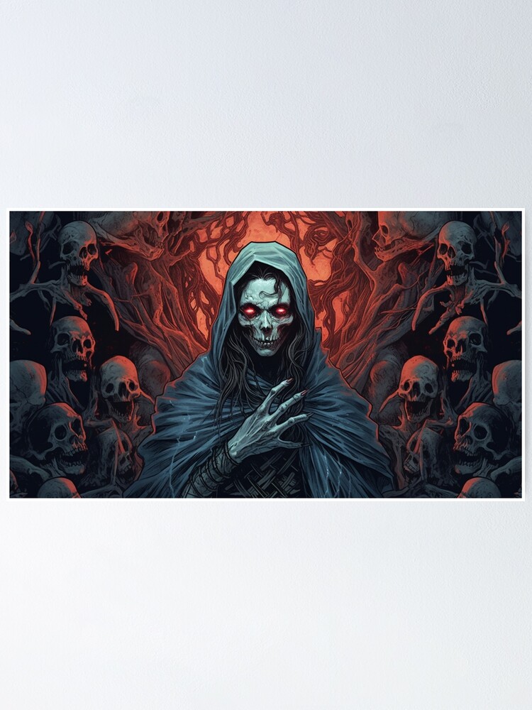 "Diablo Necromancer" Poster for Sale by Nightarcade | Redbubble