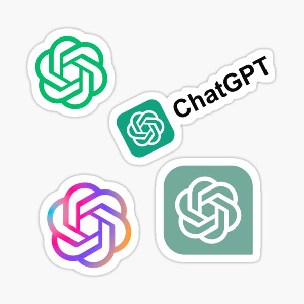 "Chat GPT Multi" Sticker for Sale by Blue Pencil | Redbubble