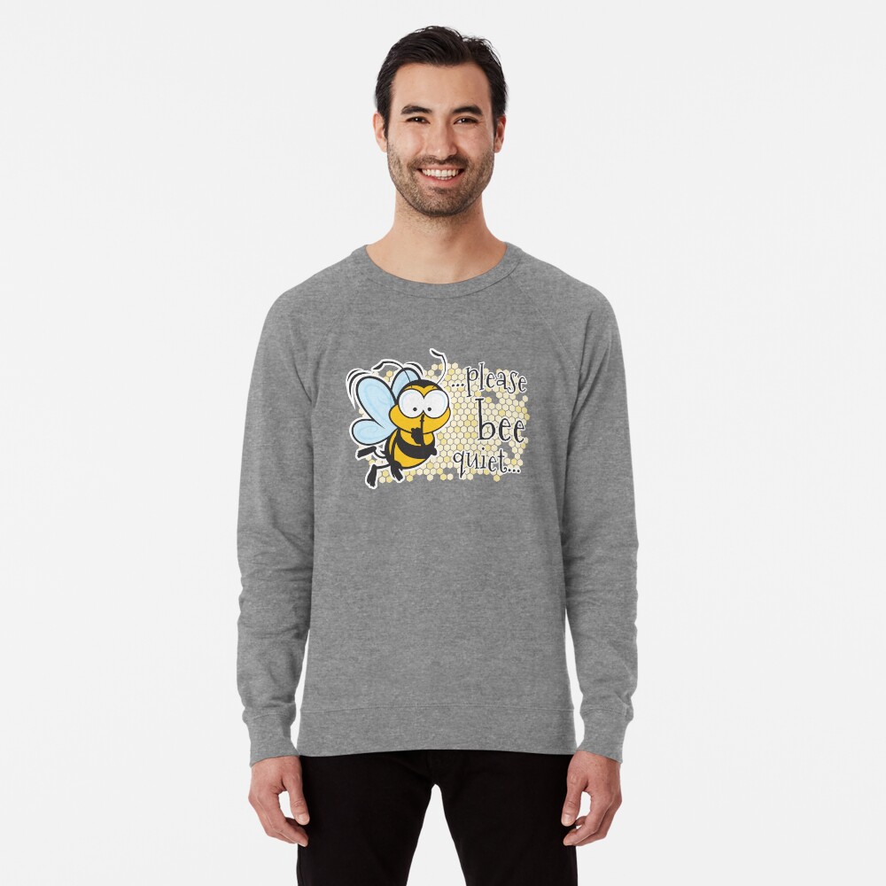 "Please Be Quiet! (bee!)" Poster for Sale by jamieleeart | Redbubble