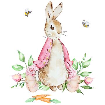 "Nursery Characters, Peter Rabbit, Beatrix Potter" Art Print for Sale ...