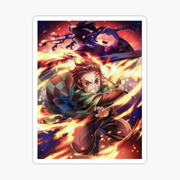 "Tanjiro Kamado " Sticker for Sale by Sajiiii | Redbubble